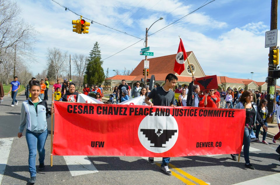 Cesar Chavez Day March photo | Latin Life Denver